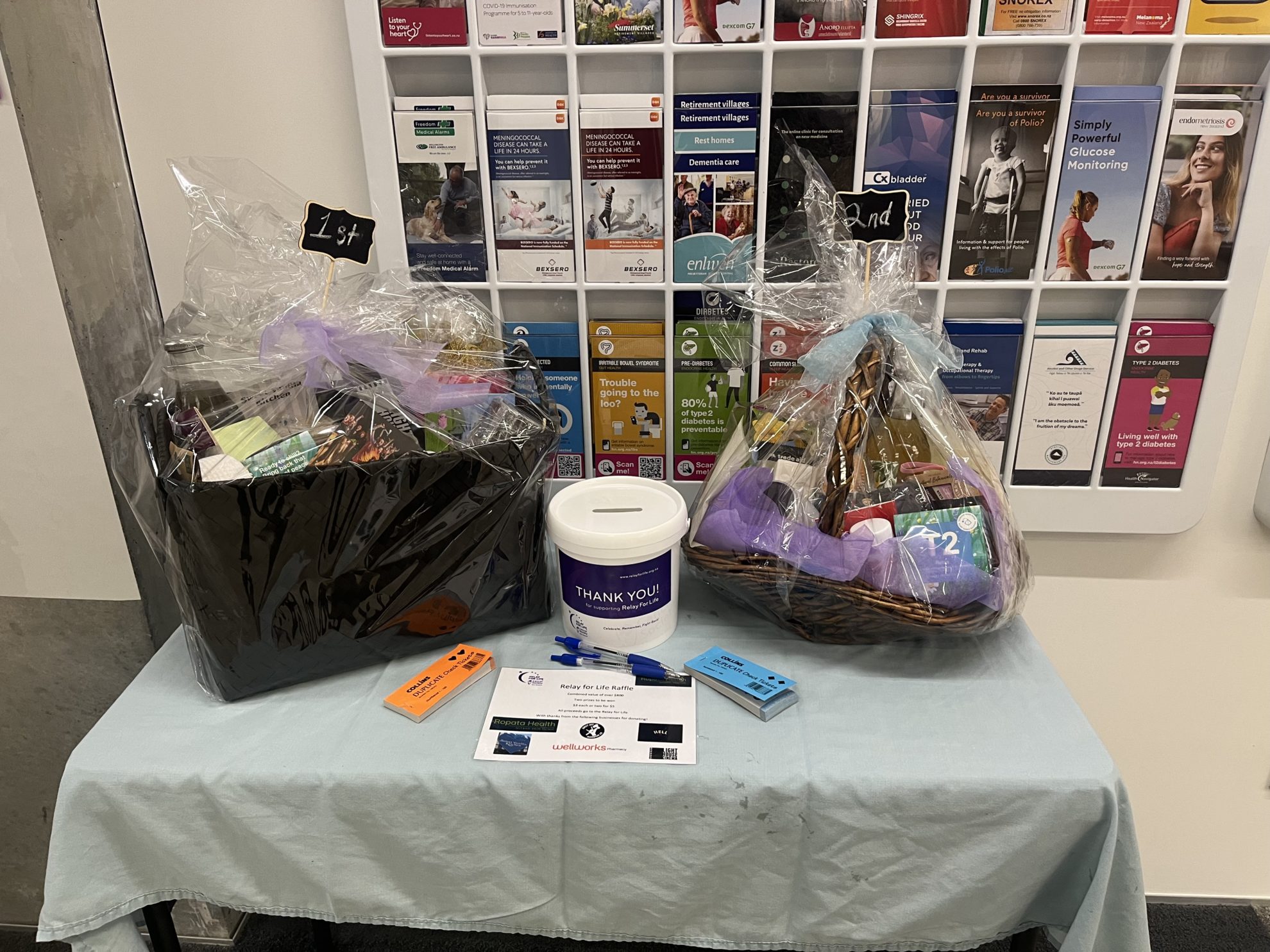 Relay for Life raffle - Ropata Health